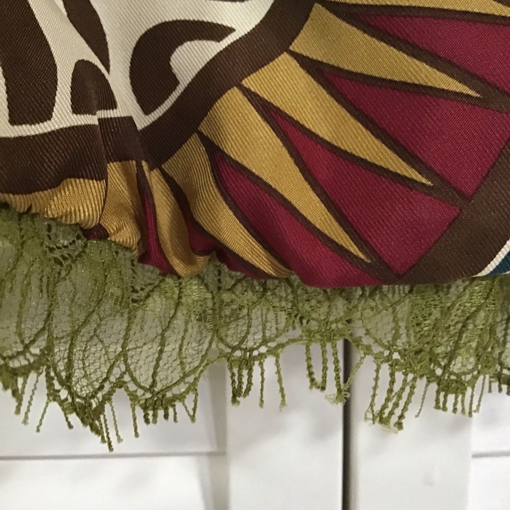 Vintage Rare Nicole Miller Collection Geometric Patte… - Gem